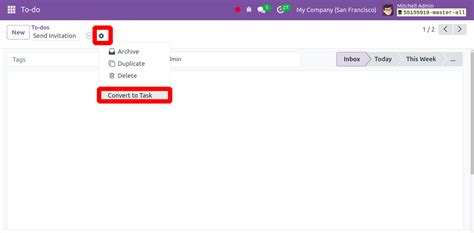 To Do In Odoo 17 Odoo 17 Community Book