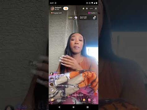 Amber H Tik Tok Live YouTube