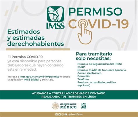 Permiso COVID 3 0 así puedes tramitar tu incapacidad del IMSS en línea