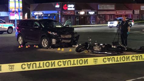 Motorcyclist Killed In 2 Vehicle Crash In Mississauga