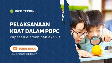 Kbat Dalam Pdpc Pelaksanaan Dan Catatan Rph Pendidikmy