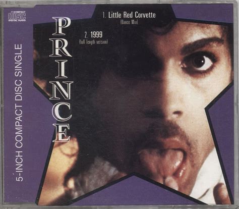 Prince Little Red Corvette German Cd Single —