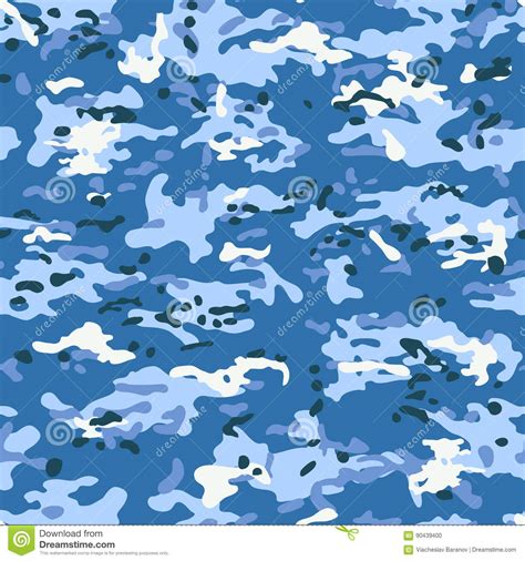 Multicam Camouflage Seamless Patterns Stock Vector Illustration Of