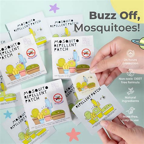 Mylo Mosquito Repellent Patch 10 Patches • Yuehlia