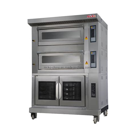 Electric Oven Connected With Electric Deck Oven And Electric Bread