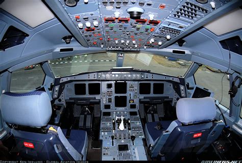 Airbus A340 Cockpit