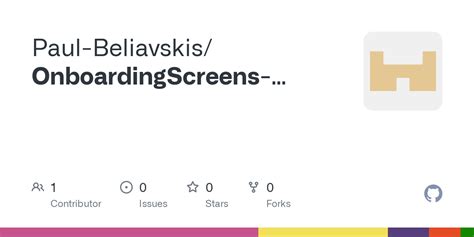 Github Paul Beliavskis Onboardingscreens Blazor