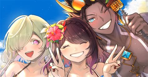 白猫プロジェクト 水着2021 Yukawaのイラスト Pixiv