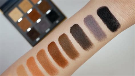 BY BEAUTY BAY NUDE MATTE 9 COLOUR PALETTE Live Swatches YouTube