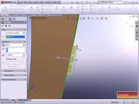 Solidworks Dersleri Sketch Driven Pattern Youtube
