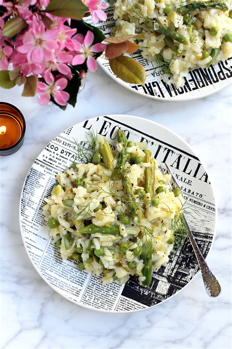 Spring Vegetable Risotto Two Of A Kind