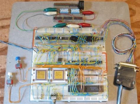 Pdp 11hack Breadboard Computer With A J 11 Microprocessor Hardware