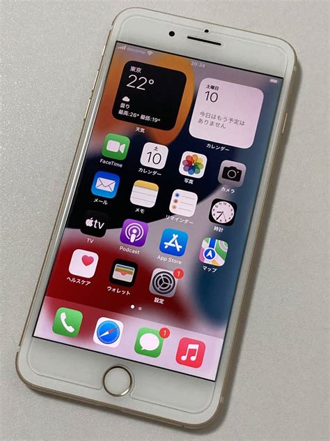 やや傷や汚れありSIMフリー iPhone Plus GB Gold シムフリー アイフォン プラス ゴールド 金 au UQモバイル docomo softbank 本体 SIM