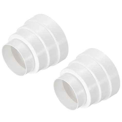 Unique Bargains Duct Inline Reducer 315 472 Inch Plastic Round Duct