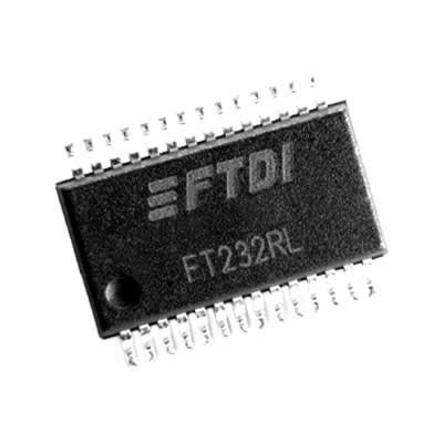 FTDI - FT232RL-REEL - USB Controller, 3MBd, USB2.0, 1.8 - 5.25 V, 28 ...