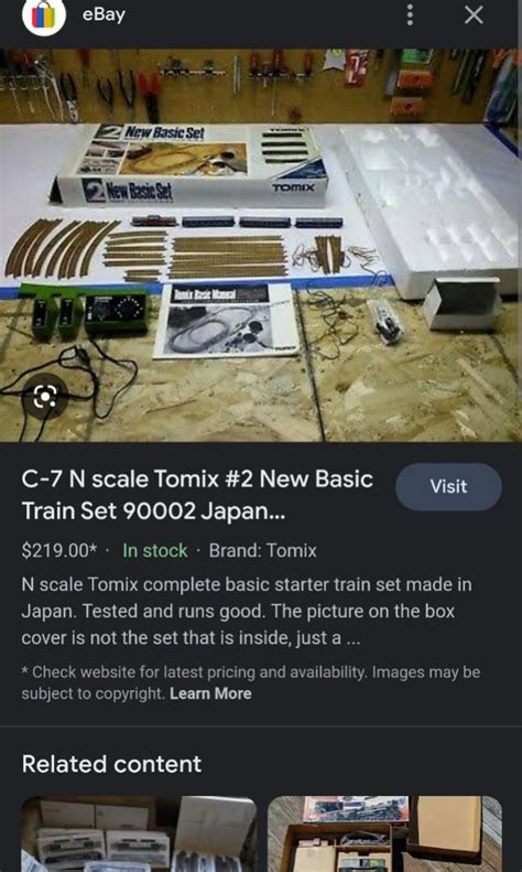 Tomix New Basic Set 2 Vintage Train Set Hobbies And Toys Toys And Games