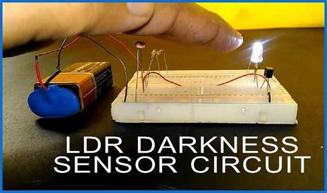 How To Make Ldr Darkness Sensor Circuit Blog Of Sensor