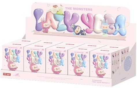 Pop Mart Labubu The Monsters Lazy Yoga Series Figures Sealed Case 10