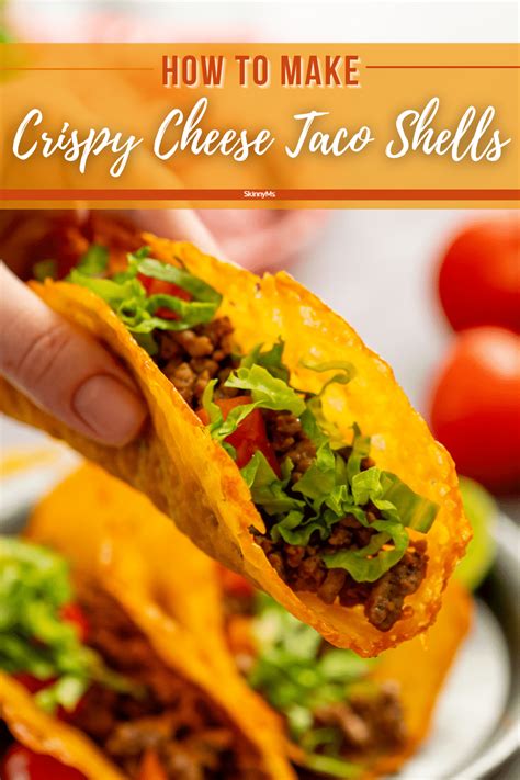 How To Make Crispy Cheese Taco Shells