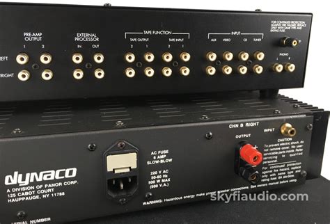 Dynaco Pas 4 Tube Preamp And Stereo 400 Series Ii Solid State Amp Comb
