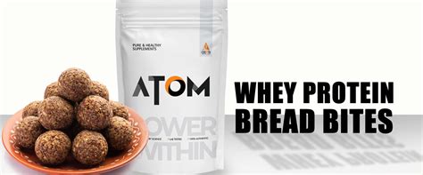 No Bake Whey Protein Bread Bites — As It Is Nutrition