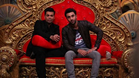 No Anushka Or Aishwarya It S Ranbir Kapoor And Karan Johar For Comedy