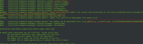 Working Offline With Volatility3