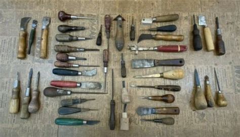 Antique Tools Woodworking Machinist Vintage Mixed Tools Lot W Wood Handles Antique Price