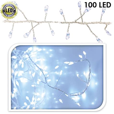 Gravidus Led Lichterkette 100 Led Cluster Lichterkette Büschel