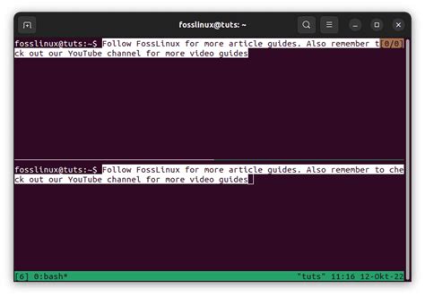 How To Copy And Paste With A Clipboard In Tmux Foss Linux