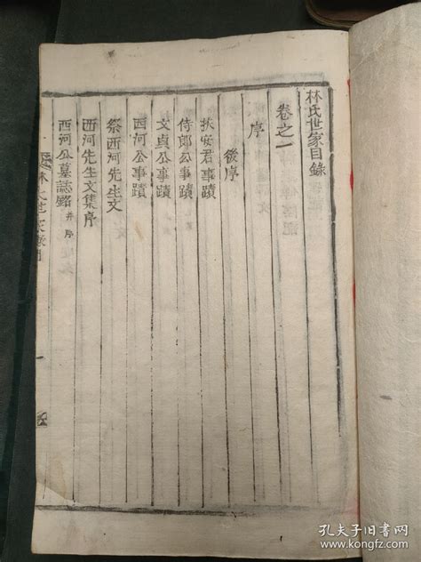 【图】金属活字大开本 林氏世家 三卷一厚册全拍品信息网上拍卖拍卖图片拍卖网拍卖网站