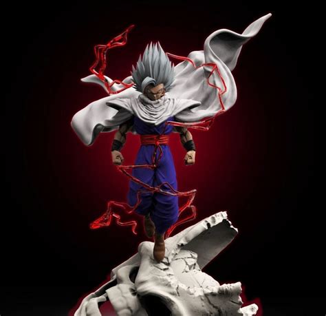 Gohan 3d Print Model Download Free