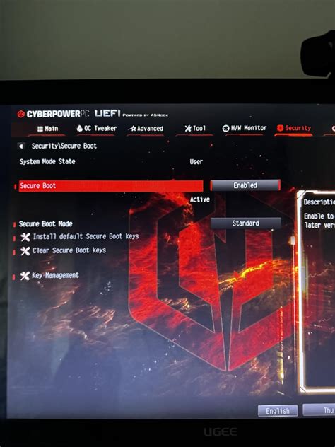 bios shows secure boot as enabled but pc health check says it s not