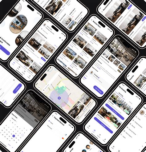 Spaces UI Template Coworking Meeting Rooms App In Code Market