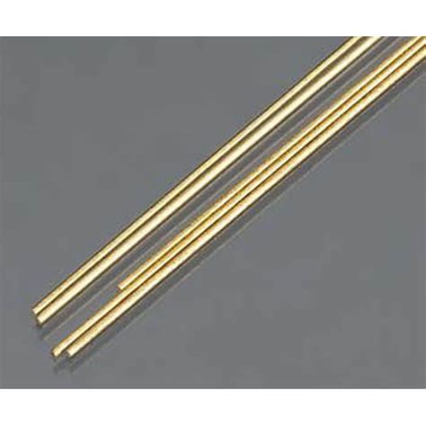 1mm Diameter Round Brass Rod Pack Of 5 300mm Long Kands Engineering 9861