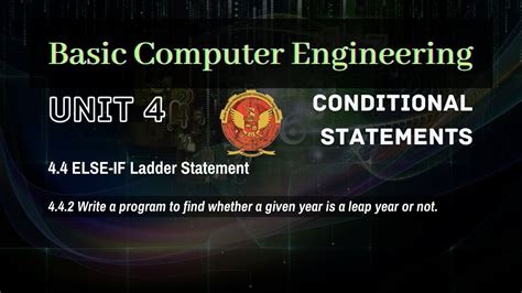 4 4 2 Unit 4 BT 2005 C Programming BASIC COMPUTER ENGINEERING