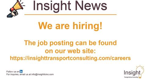 Ashutosh Ashu Kumar On Linkedin Insight Is Growing We Are Looking For A Transportation
