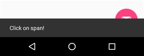 Android How To Use Clickablespan But Ignore Clicks From The Textview