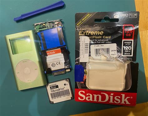 Ipod Mini Gen 2 Did I Buy The Right Cf Card Ripodclassic