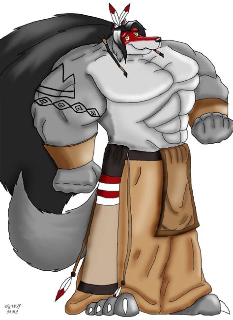 Big Wolf The Muscular Wolf By Big Wolf On Deviantart