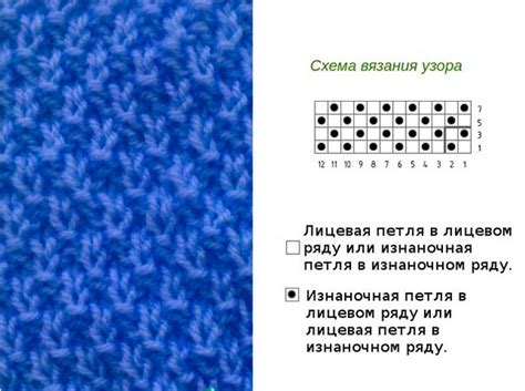 Описание жемчужный узор схема
