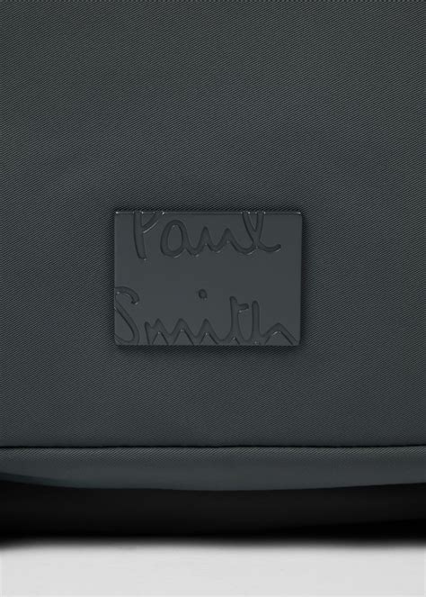 Grey Shadow Stripe Backpack