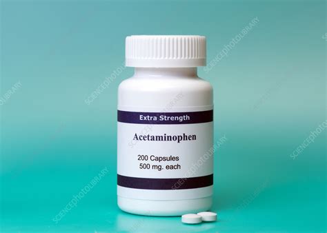 Acetaminophen Stock Image F035 8106 Science Photo Library