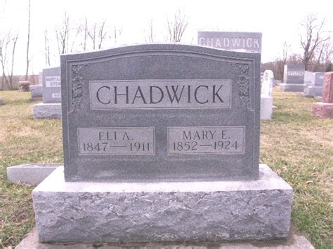 Eli A Chadwick 1847 1911 Mémorial Find A Grave
