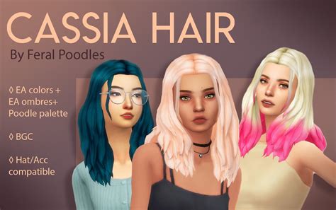 Feralpoodles Mimi Hair Ts Maxis Match Ts Maxis Match Cc Maxis Hot Sex Picture