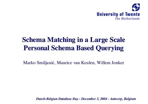 [ppt] schema matching in a large scale schema matching in a large