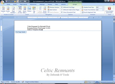 18 Word Header Designs Images Word Document Header Designs Business Memo Template Word And