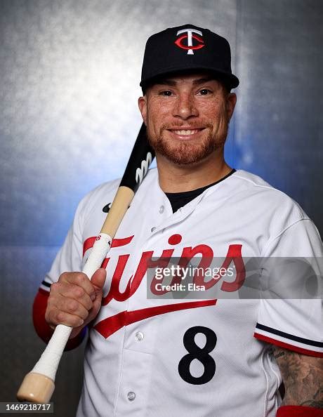 Christian Vazquez Of The Minnesota Twins Poses For A Portrait During
