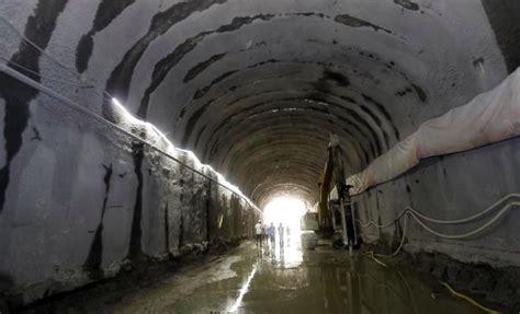 Main Section Of Guia Hill Pedestrian Tunnel Completed