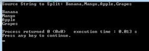 3 Examples To Split String In C By Comma And Space
